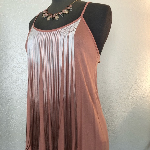 Tops | Fringe Boho Tank | Poshmark
